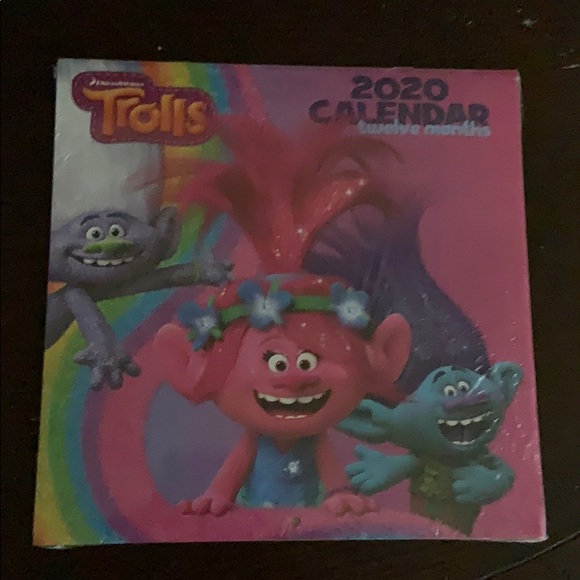 Wall Decor | Universal Studios 220 Trolls Calendar Nwt | Poshmark